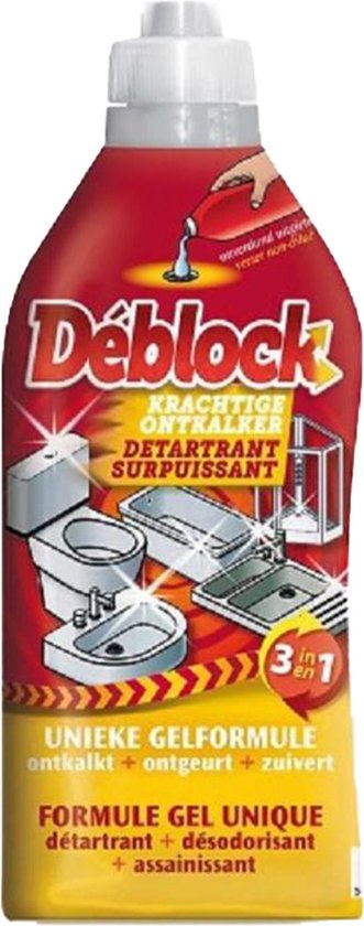 Deblock krachtige ontkalker 1 L - de oplossing tegen hardnekkige ...