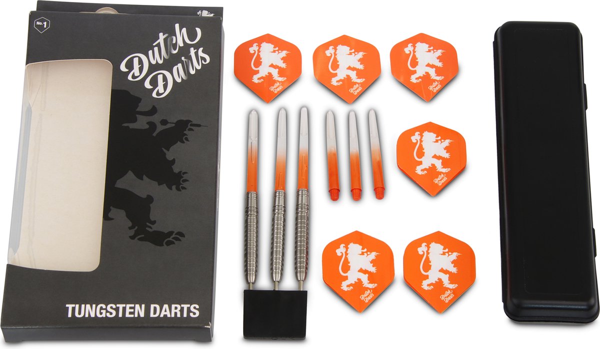 Dutch Darts Orange Lion - 90% Tungsten Darts | bol.com