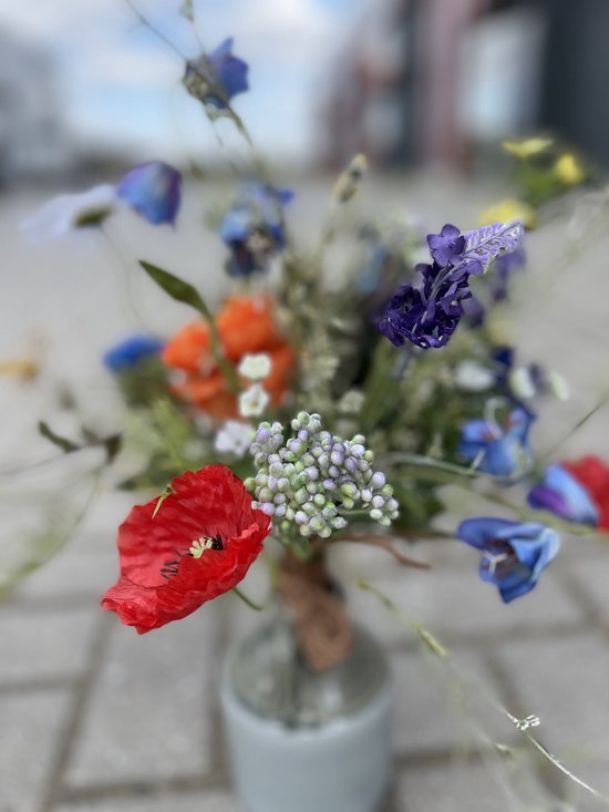 Seta Fiori - Zijden Bloemen Kunstboeket - Kunstbloemen Boeket voor ...