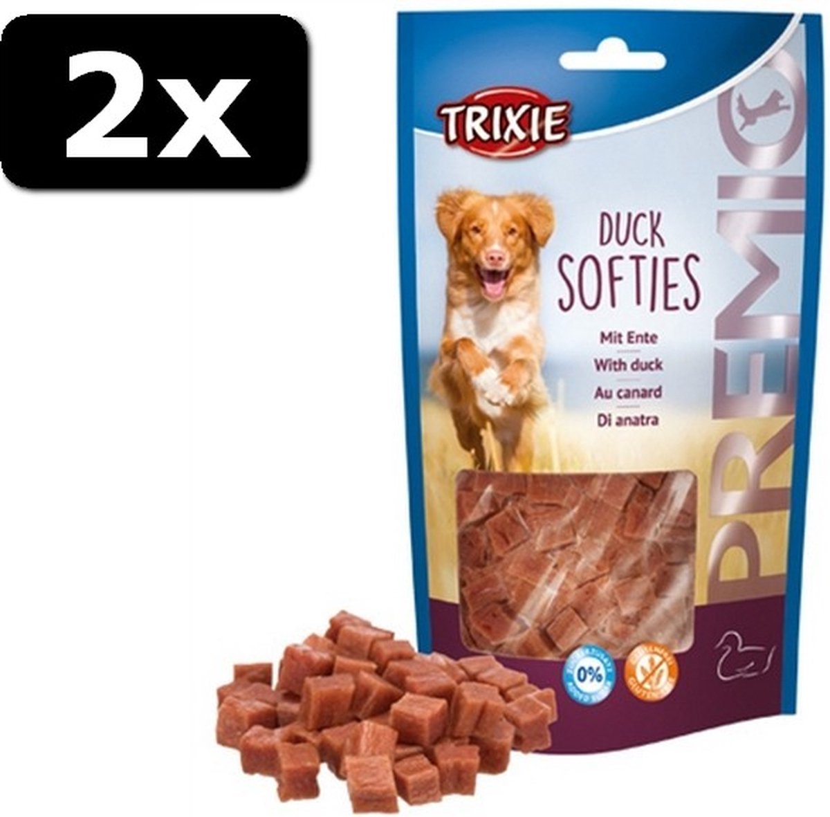 2x PREMIO DUCK SOFTIES 100GR | bol.com