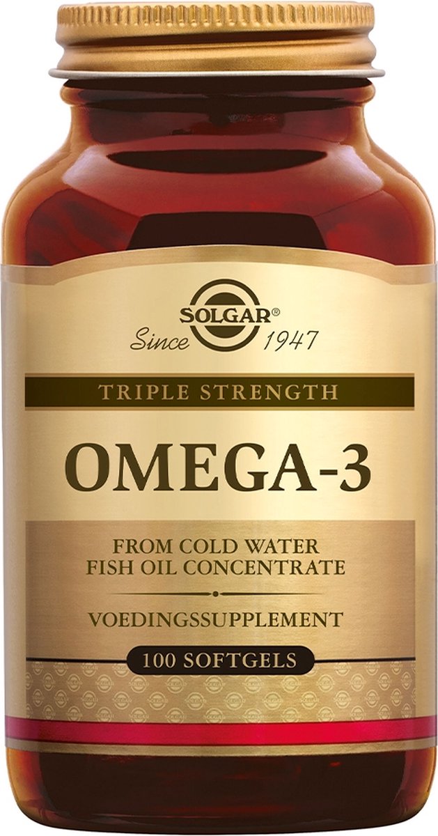 Solgar Vitamins - Omega-3 Triple Strength - 100 softgels | bol.com