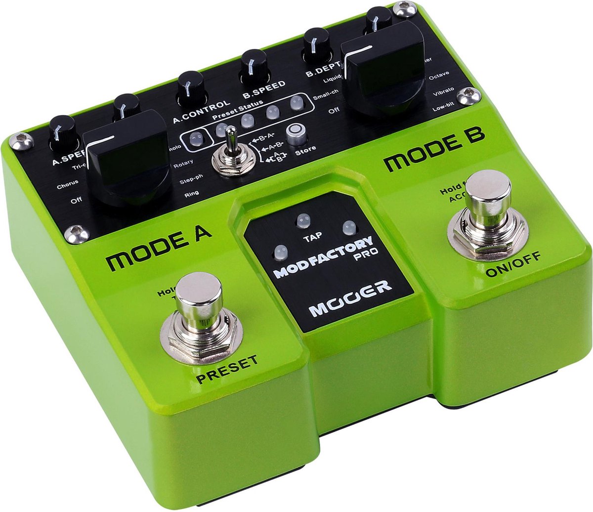 Mooer Audio Mod Factory Pro Professional Modulation Pedal - Modulation ...