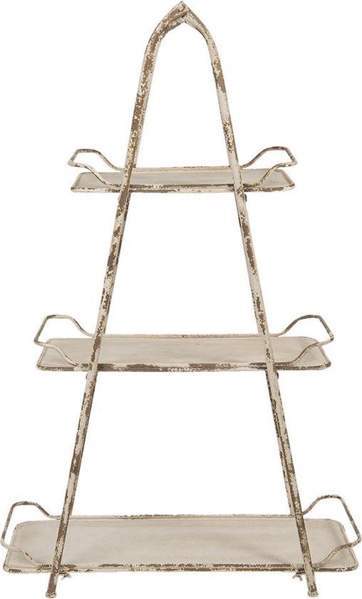 Opbergrek 73*35*118 cm Wit Ijzer Tuinrek Keukenrek Rek | bol