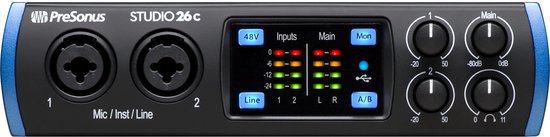 Presonus Studio 26C - USB audio interfaces | bol