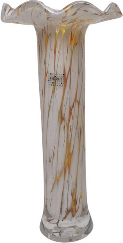 Fidrio vaas Delicia H30 Fire - Decoratieve vaas - Fidrio glaswerk ...