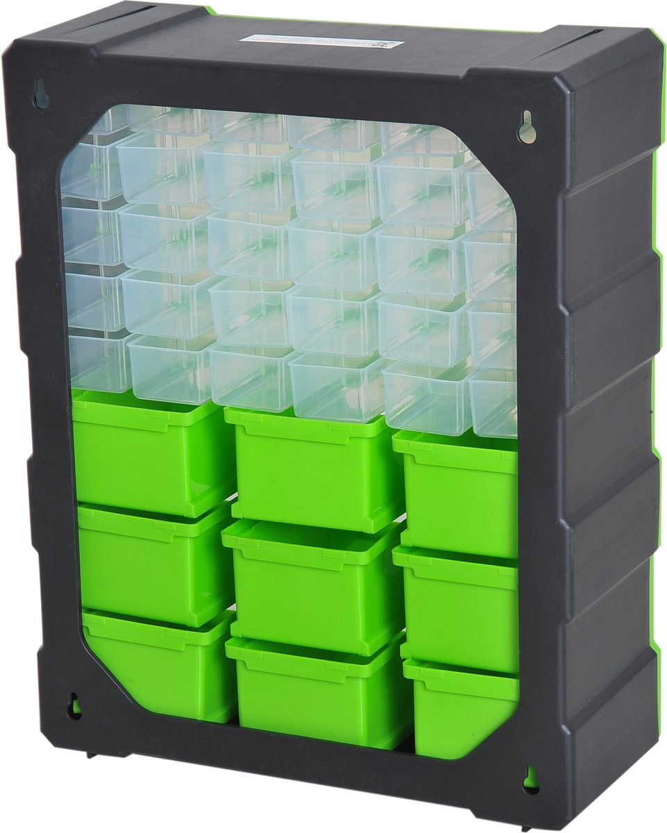 DURHAND Sorteerbox 39 vakken magazijn voor kleine onderdelen ...