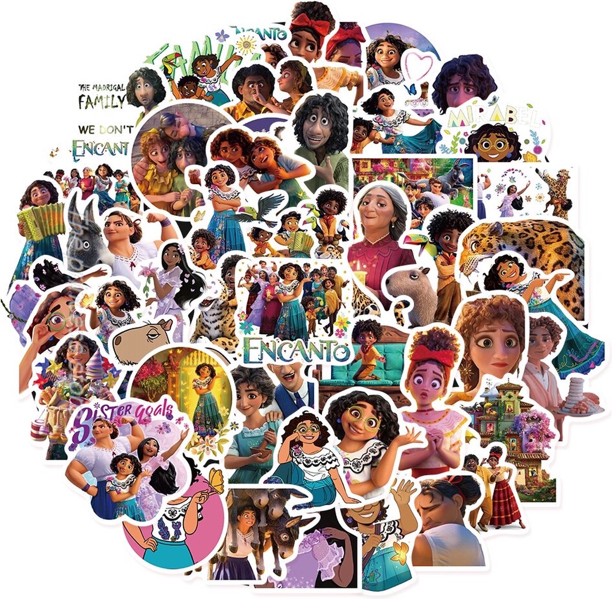 Encanto Stickers - 50 Stuks - Disney Stickers - Laptop Stickers ...