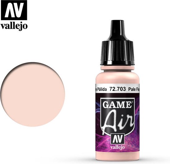 Game Air - Pale Flesh - 17 ml - Vallejo - VAL-72703 | bol.com