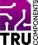 TRU COMPONENTS 1593309 Wartel M40 Polyamide Zilver-grijs (RAL 7001) 1 ...
