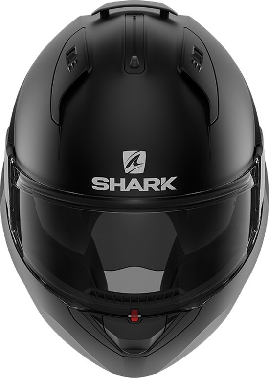 SHARK EVO ES BLANK Motorhelm Systeemhelm MAT Zwart Mat - Maat XS | bol.com
