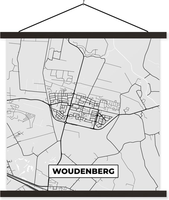 Posterhanger incl. Poster - Schoolplaat - Plattegrond - Woudenberg ...