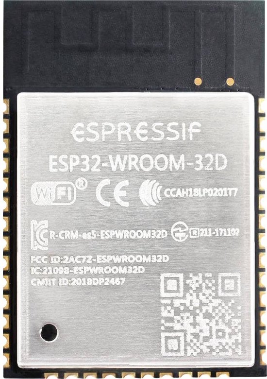 Espressif ESP32-WROOM-32D Draadloze module 1 stuk(s) | bol.com