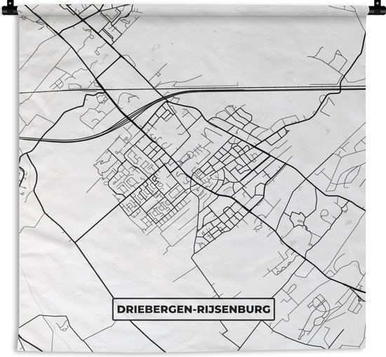 Wandkleed - Wanddoek - Driebergen-Rijsenburg - Plattegrond - Kaart ...