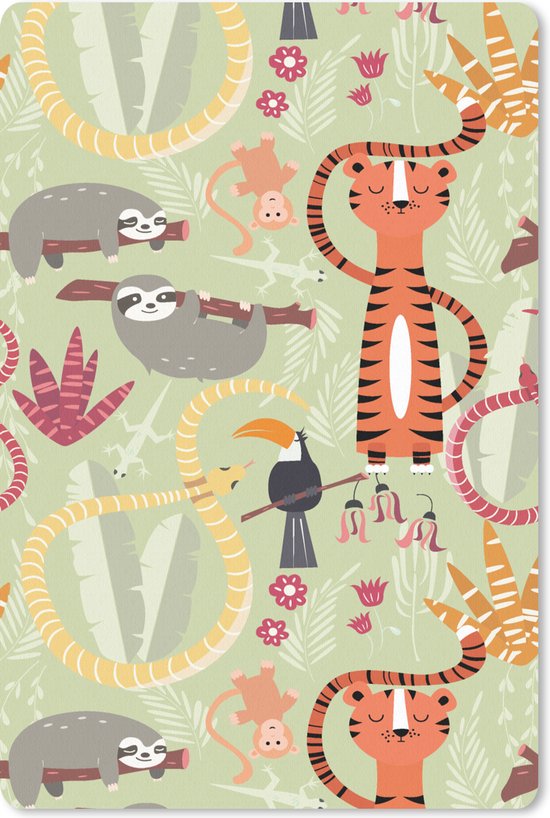 Patroon - Dieren - Jungle | bol.com
