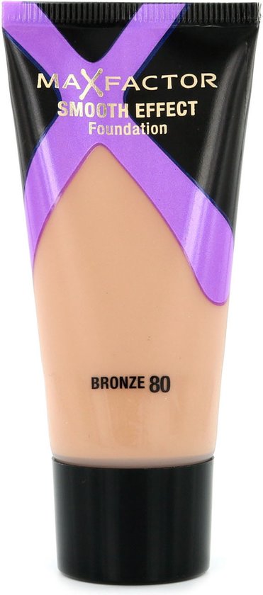 Max Factor Smooth Effect Foundation - 80 Bronze | bol