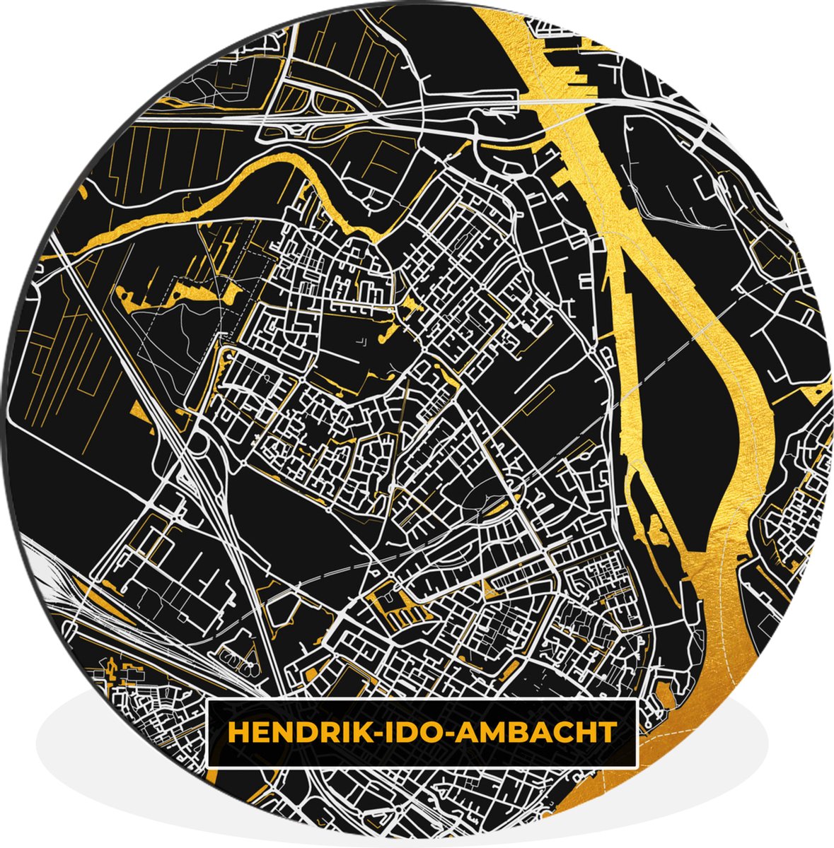 Wall Circle - Wall Circle - Hendrik Ido Ambacht - Map - City Map ...