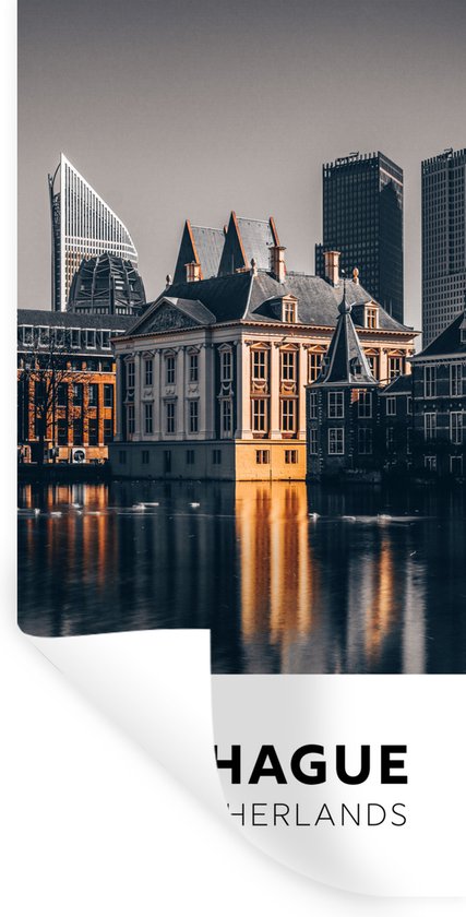 Muurstickers - Sticker Folie - Den Haag - Nederland - Architectuur ...