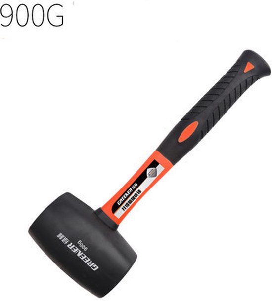GREENER Rubberen hamer - Tegelhamer - Hamer - Montagehamer - Rubber ...