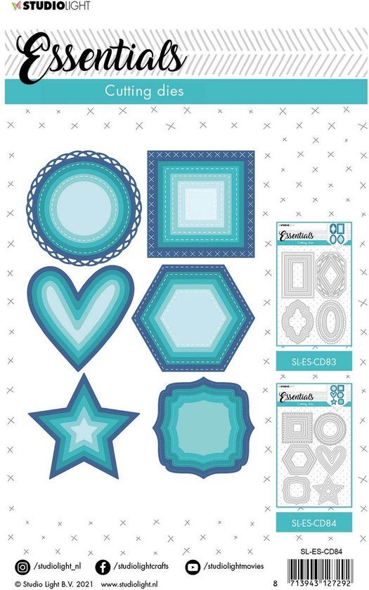Studio Light Essentials cutting die Shapes nested Small nr | bol.com