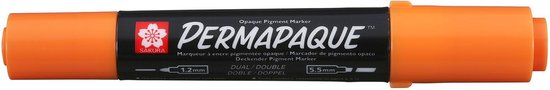 Sakura Permapaque twin point Oranje | bol