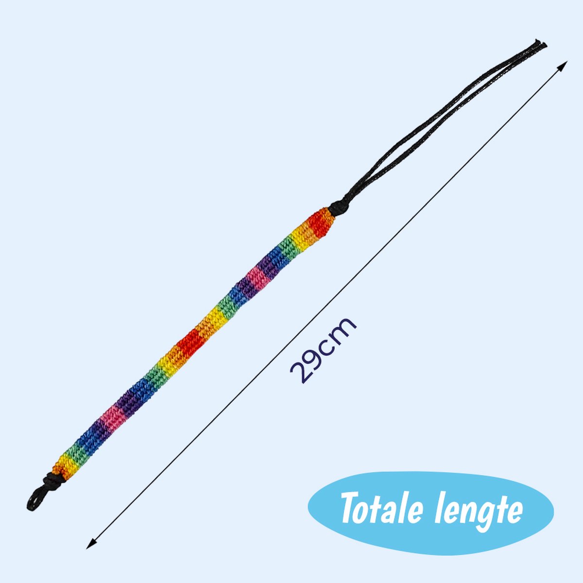 Regenboog Vlag Armband - LGBT Regenboogvlag - Progress Pride Flag - Rainbow Bracelet -... | bol.com