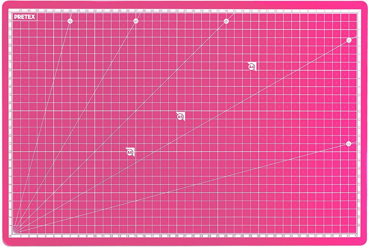 PRETEX Snijmat A3 zelfherstellend, metrische indeling... | bol.com