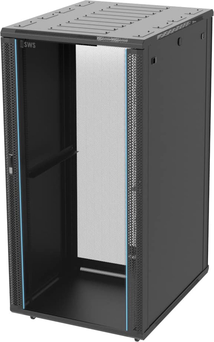 32U Serverkast - 19'' met glazen voordeur (BxDxH), 800x1000x1600mm ...