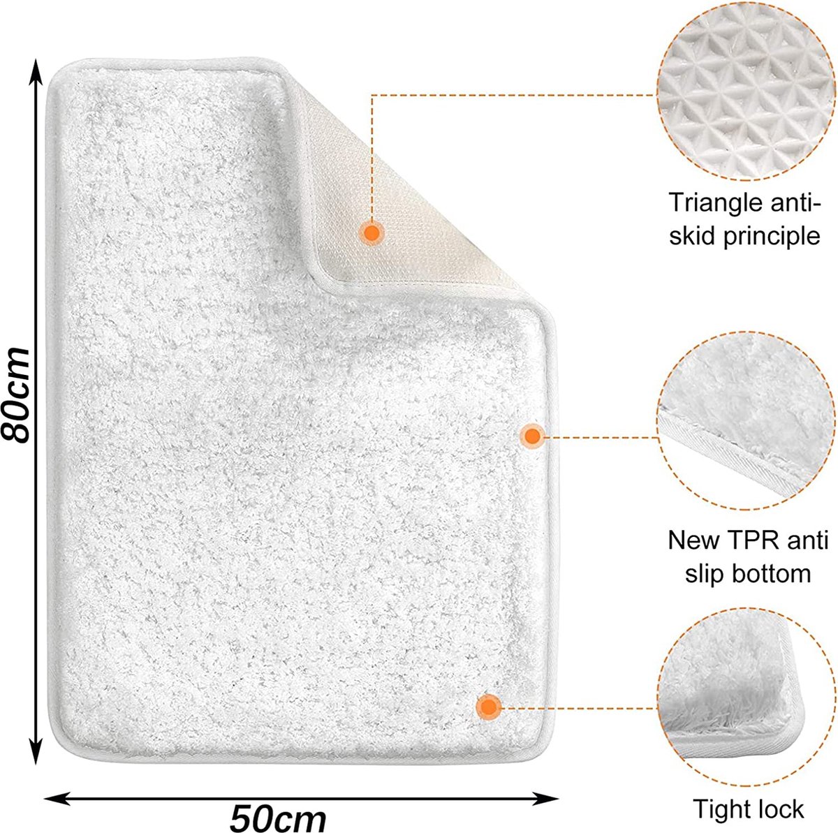 Badmat Badmat | Douchemat | Badmatten | Badkamer Accessoires | Badmat ...