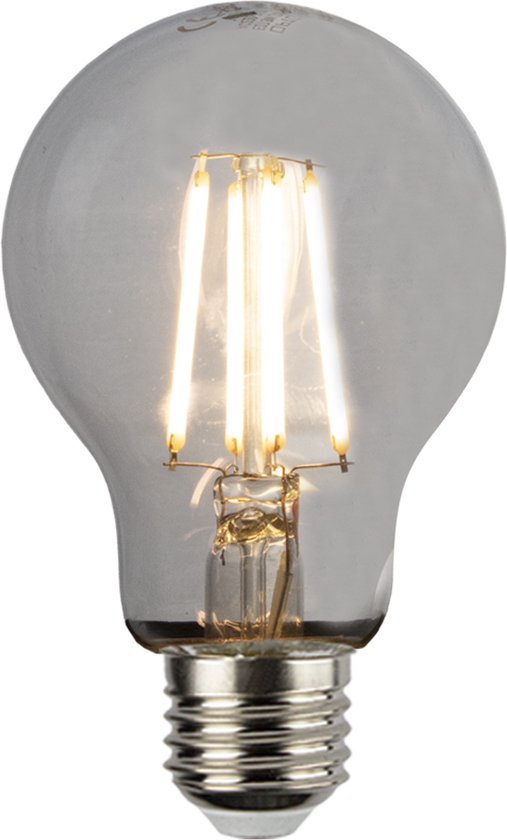 LED Filament lamp 8W A60 E27 Dimbaar | 2700K - Warm wit | bol