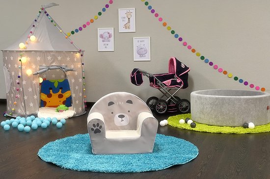 ?Made in EU?knorr? speelgoed kinderfauteuil - "Beer Paul" - Kinderstoel ...