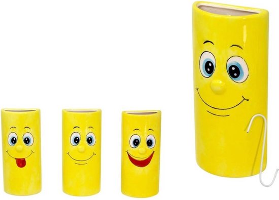 Emoji/smiley radiator bak luchtbevochtiger / waterverdamper rechthoekig ...