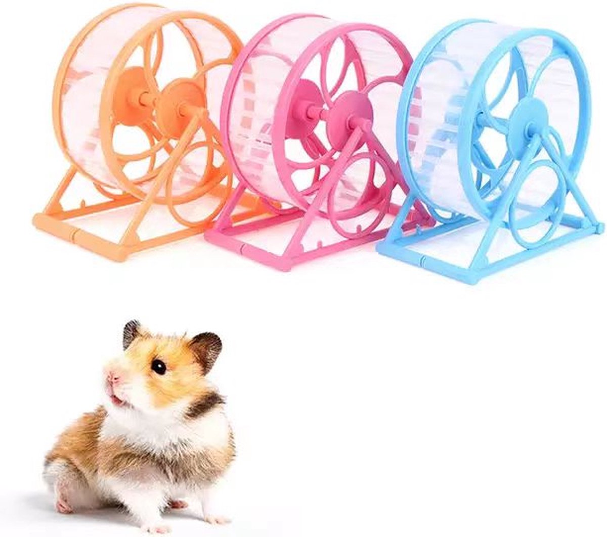 Hamster wiel - Cavia speelgoed - Hamster speelgoed | bol.com