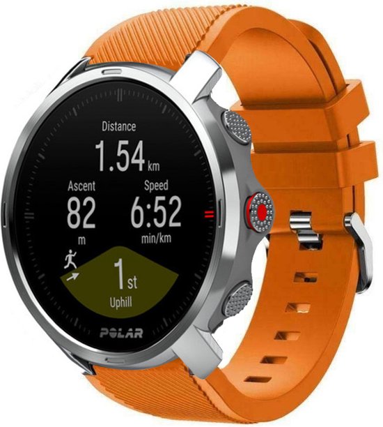Siliconen Smartwatch bandje - Geschikt voor Polar Grit X twill ...