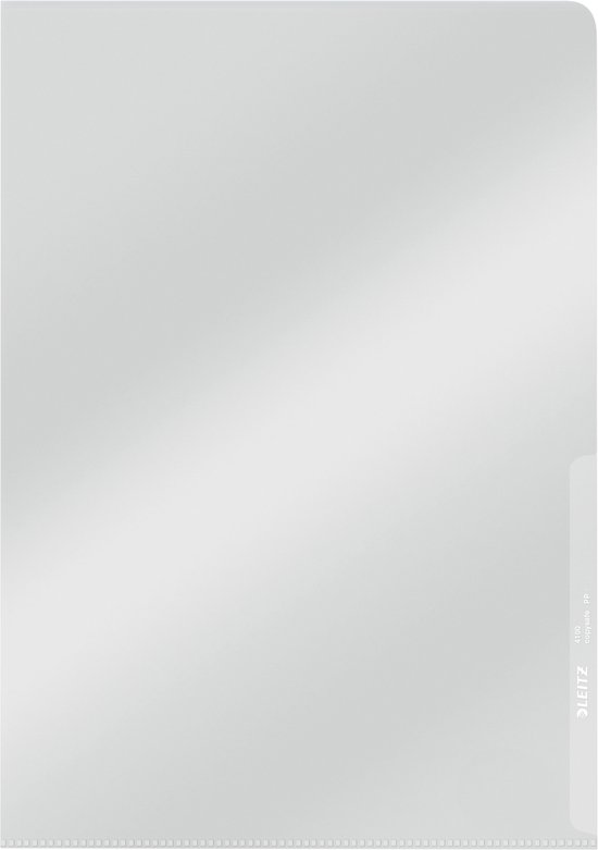 Leitz Premium Zichtmap - A4 - 100 stuks - Transparant | bol