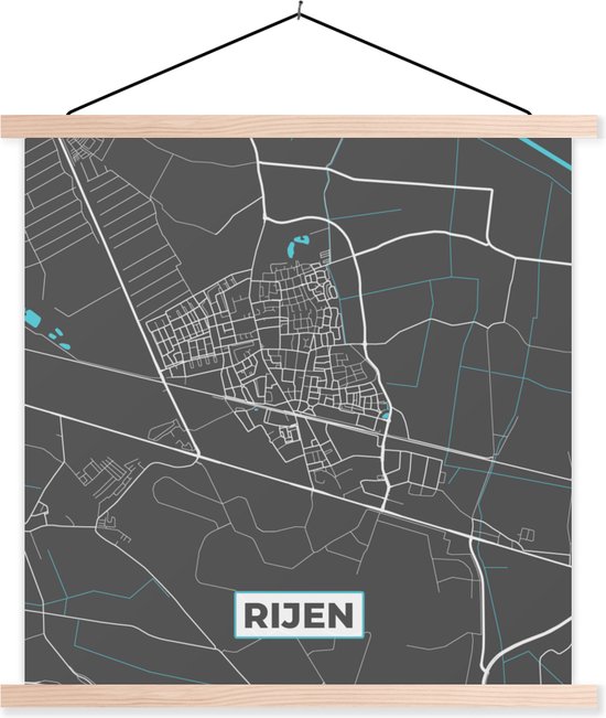 Posterhanger incl. Poster - Schoolplaat - Plattegrond - Rijen ...