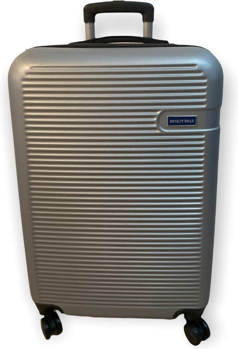 Royalty Rolls - Bangkok - Reiskoffer- Stevig ABS - Zilver - Losse ...