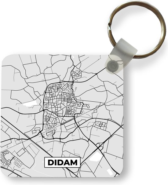 Sleutelhanger - Uitdeelcadeautjes - Didam - Plattegrond - Kaart ...