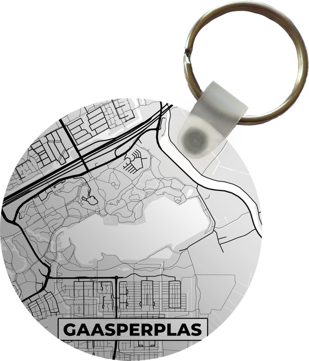 Sleutelhanger - Kaart - Gaasperplas - Amsterdam - Plattegrond ...