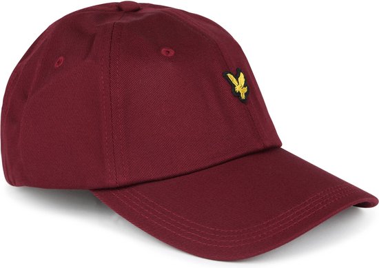Lyle & Scott Pet Logo Bordeaux Rood | bol.com