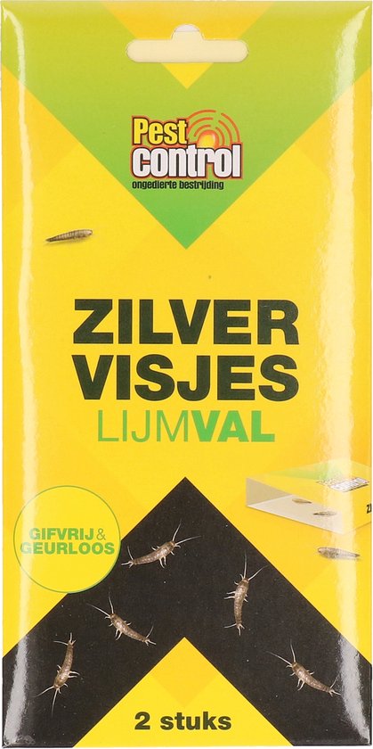 Zilvervisjes lijmval - gifvrij & geurloos | bol