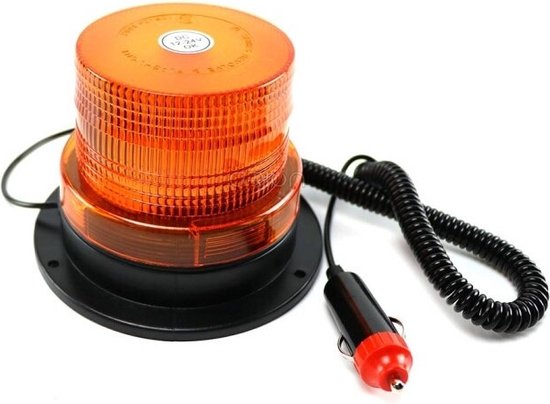 Oranje Zwaailicht LED Stroboscoop Noodverlichting met Magneet | bol.com