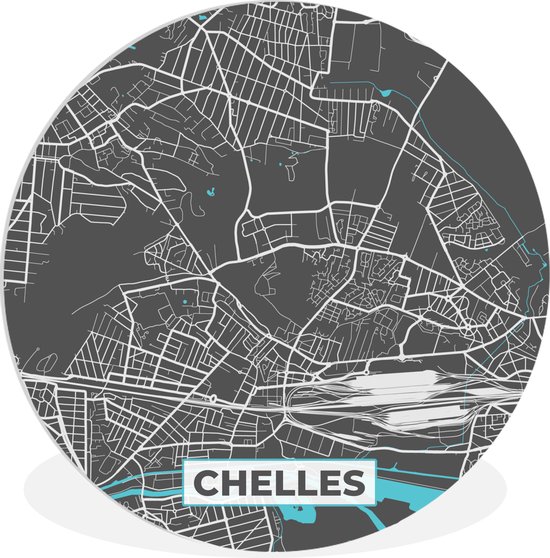 Wall Circle - Wall Circle Inside - France - Carte - Plan - Chelles ...