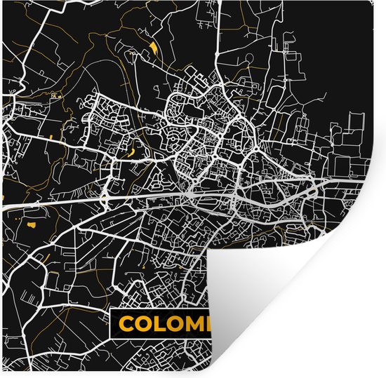 Stickers muraux - Carte - France - Plan de Ville - Carte - Colomiers ...