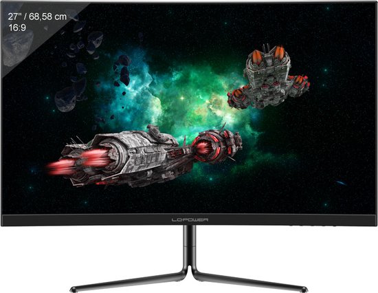 LC-POWER® M27-FHD-240-C Full HD VA 240Hz Curved Gaming Monitor - 27 ...