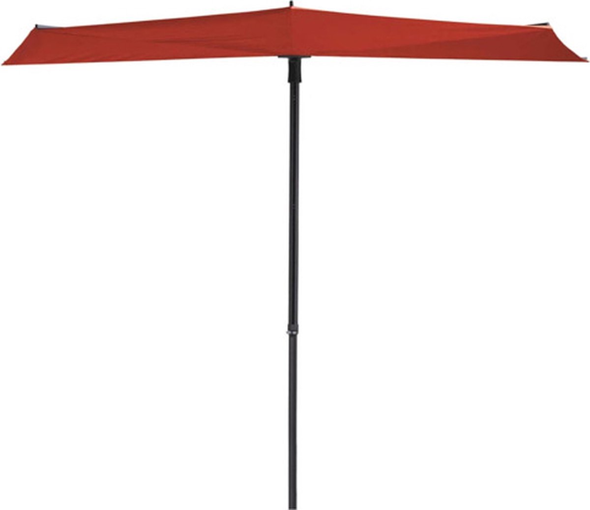 Madison - Parasol Sun Wave - 270 x 150 - Rood | bol