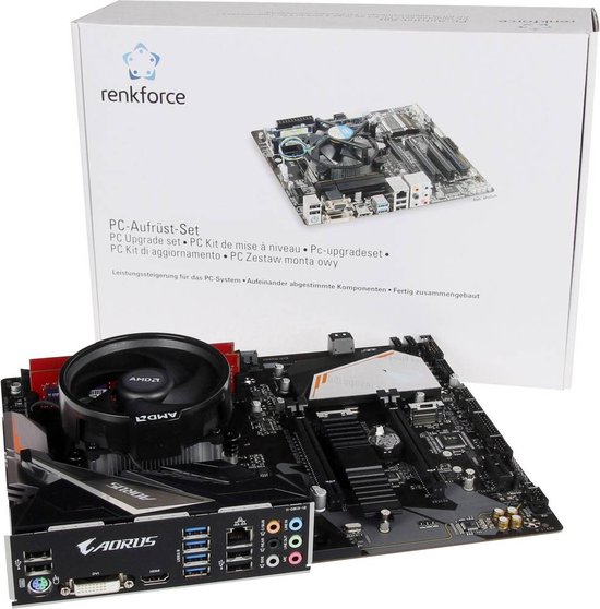 Renkforce PC tuning kit AMD Ryzen™ 7 Ryzen 7 3800X (8 x 3.9 GHz) 32 GB ...
