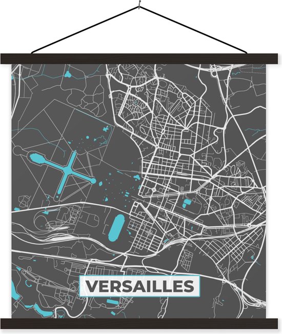 Posterhanger incl. Poster - Schoolplaat - Plattegrond – Versailles ...
