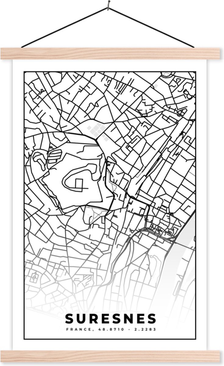 Porte-affiche avec affiche - Affiche scolaire - Carte - Plan de la ...