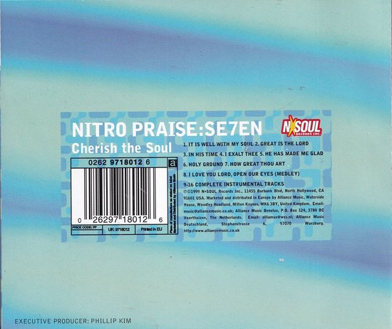 Nitro Praise 7: Cherish The Sound, Nitro Praise | CD (album) | Muziek | bol