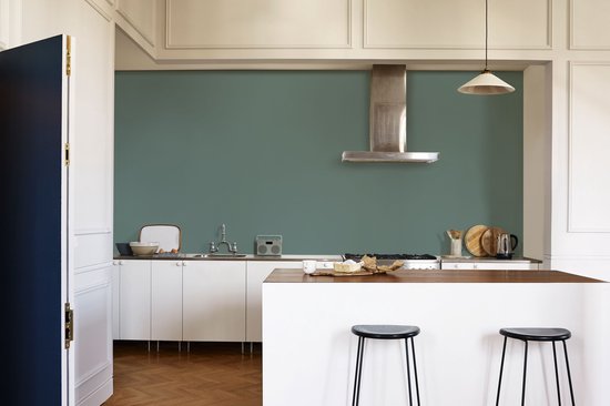 Flexa Strak op de Muur - Muurverf - Mat - Kleurtester - Eucalyptusgroen ...